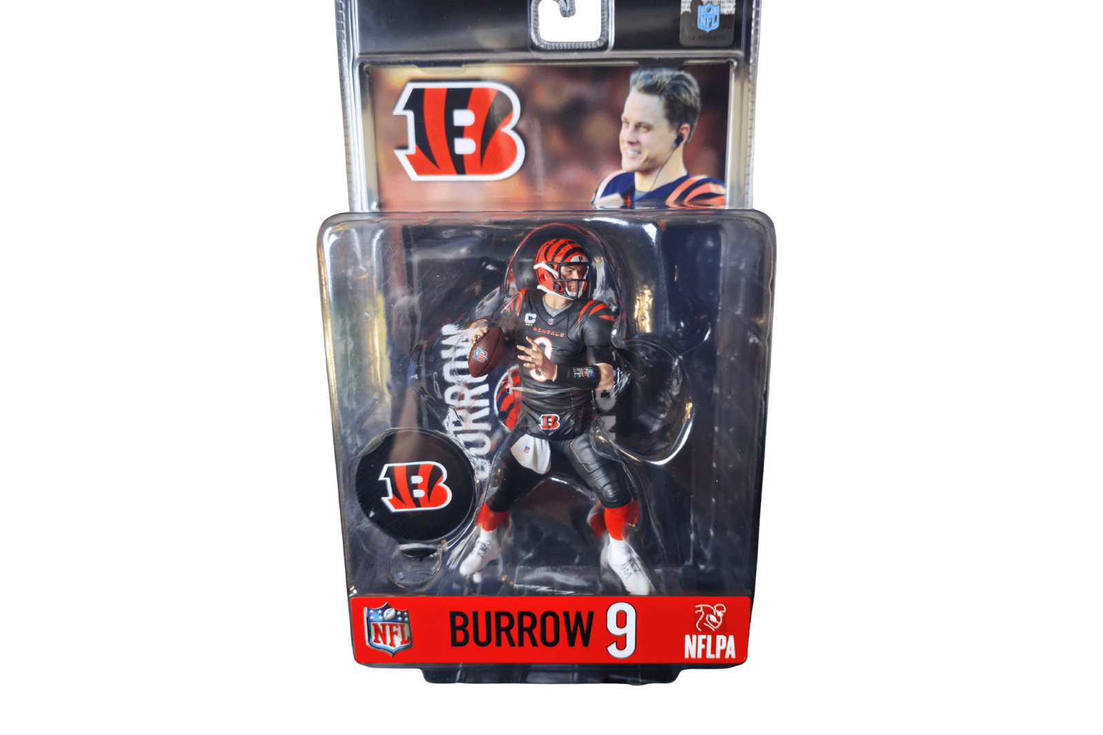Joe Burrow Cincinnati Bengals McFarlane NFL Legacy Figure NEW In Box ...