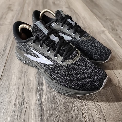 Brooks Signal 3 Running Sneakers Women Size 9.5 B Black Purple Comfort ...