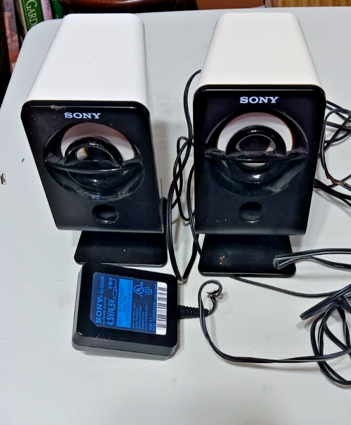 Sony SRS-A201 Desktop Speakers Active Speaker System Lightly Used | eBay