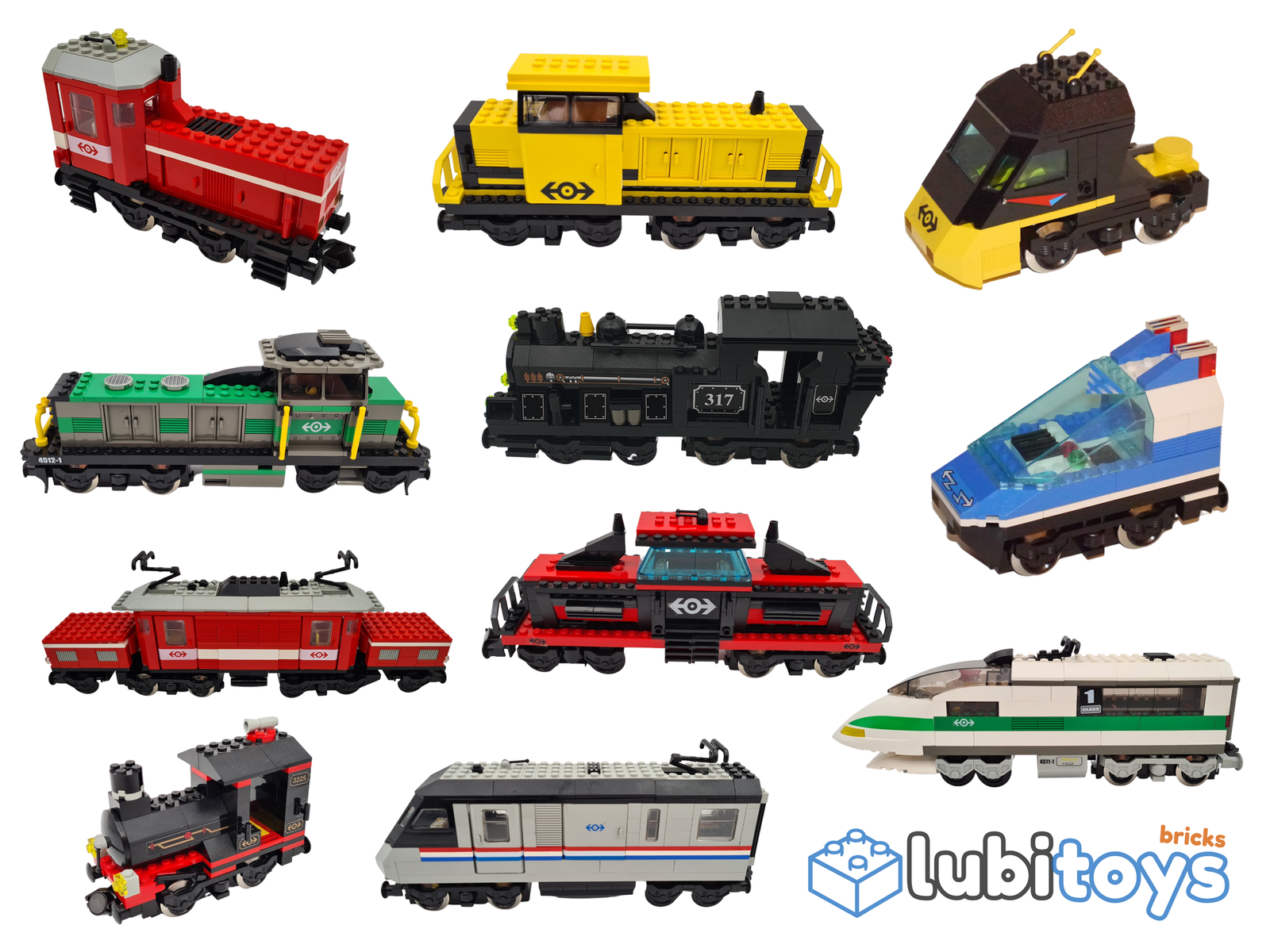 Lego® Eisenbahn Lok 9V TRAIN Bahn Zug für 9V Eisenbahn System ZUG | eBay
