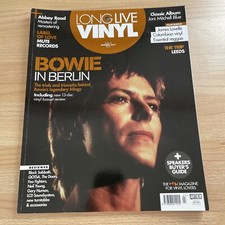 Long Live Vinyl Magazine Issue 7 - Bowie in Berlin October 2017 for ...