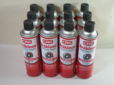 Brakleen Brake Parts Cleaner CRC 05089 19oz Can Case of 12 78254050898 ...