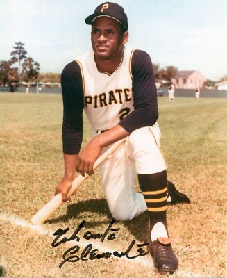 ROBERTO CLEMENTE - PIRATES Autographed Signed 8x10 Reprint Photo! | eBay