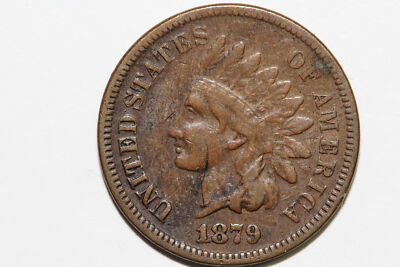 1879 Indian Head Small Cent Coin Grades Fine (IPX881) | eBay