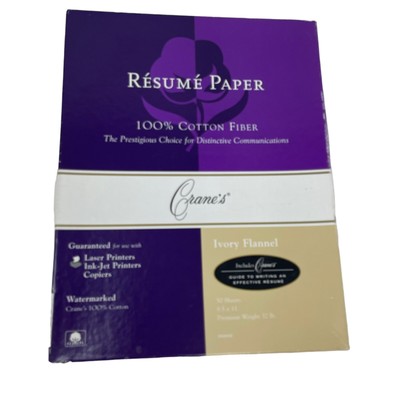 Stationery - Resume Paper