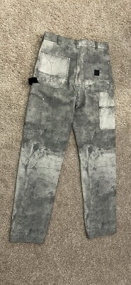Concrete Trompe-l'œil Doubleh Knee Work Pant | eBay