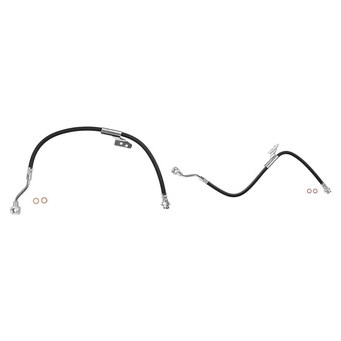 Front Brake Line Brake Hose For Chevrolet C1500 1988-1999 GMC C1500 ...