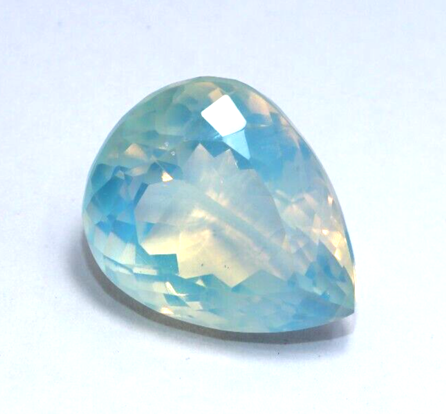 Natural Australian Multi-Color Opal 69 Ct Pear Cut CERTIFIED Loose ...