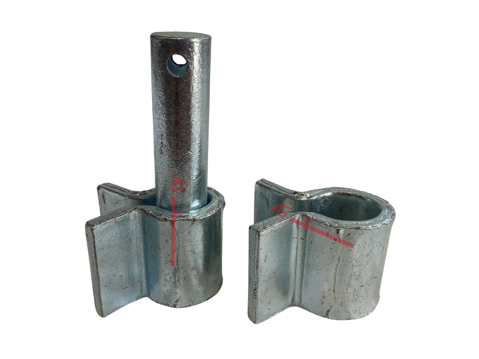 Weld on Hinge 20mm WOP WOS Pin & Socket - Cattle Gate Crush Trailer ...