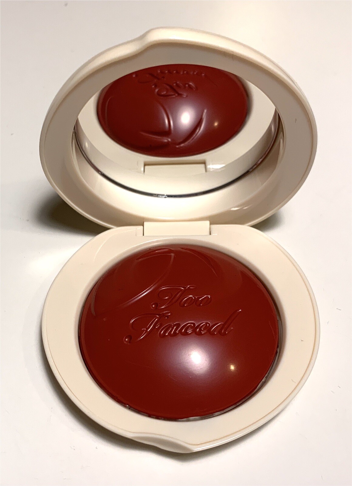 NWOB Too Faced Peach My Cheeks Melting Powder Blush in PEACH BERRY 12 ...