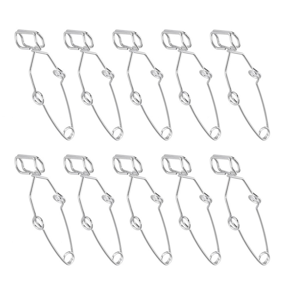 10x Test Tube Clip Clamp Experiment Testing Holder Tool For Laboratory ...