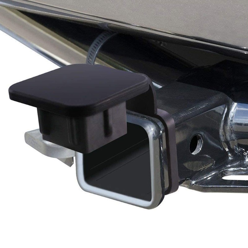 RV Trailer Hitch Cover Tube Plug Insert Protector 2 Inch Rubber Hook ...
