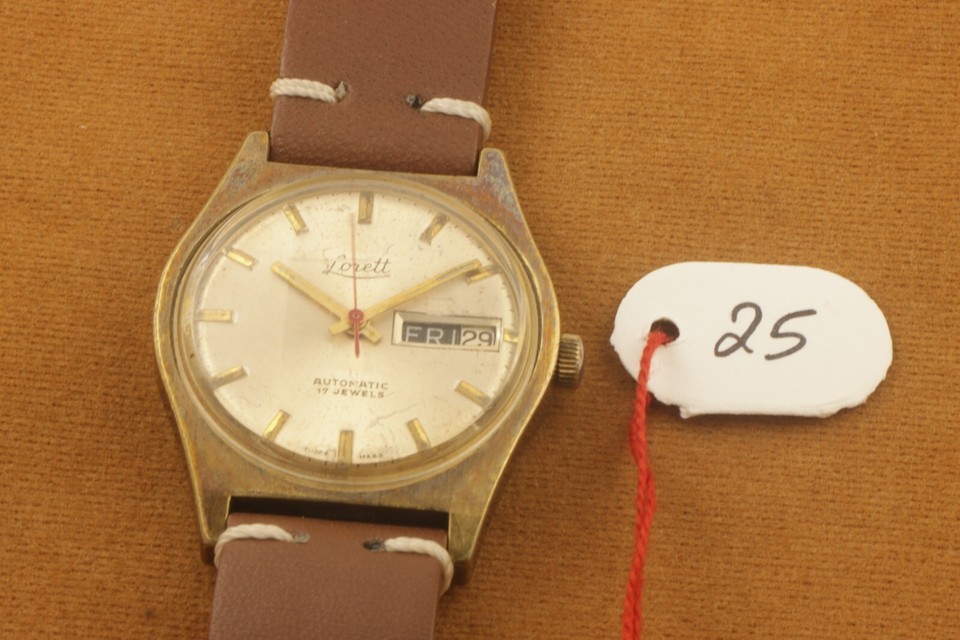 Used Lorett Automatic Swiss Working Wrist Watch Serviced 100% Original ...