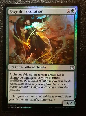 Sage de l'évolution PREMIUM / FOIL - French Evolution Sage - Magic Mtg | eBay