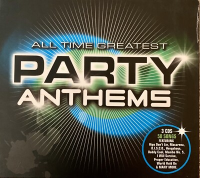All Time Greatest Party Anthems 3 CD Set | eBay