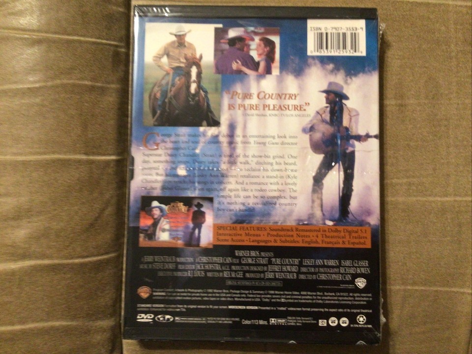 Pure Country (DVD, 1992) George Strait, Lesley Ann Warren, Isabel ...