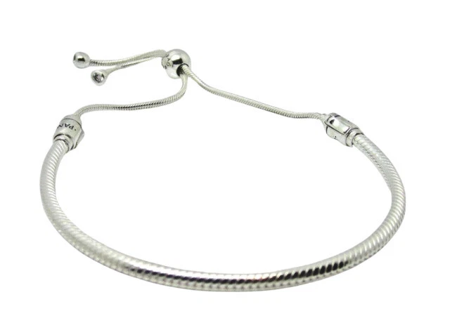 Pandora Moments Clear CZ Pave Heart Clasp Sterling Silver