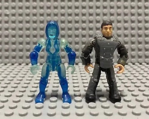 Mega Bloks Construx Halo UNSC Infinity FVK37 Cortana & Chief Captain ...