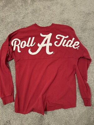 Alabama Crimson Tide Spirit Jersey Women's Size Small Roll Tide Good ...