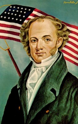 Martin Van Buren 8th U.S. President Postcard | eBay