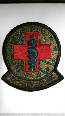 MILITARY PATCH SEW ON AIR FORCE 12TH FTW FIGHTER WING CLINIC MEDICAL | eBay
