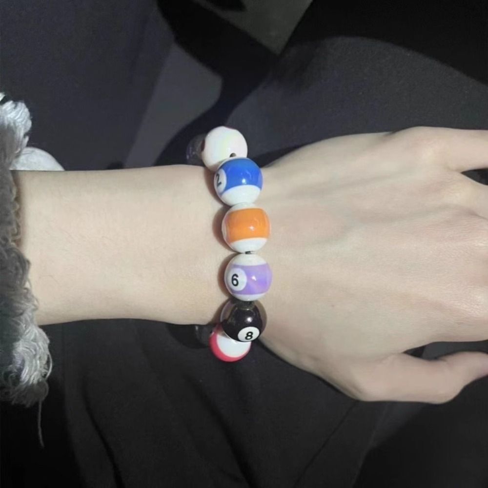Plastic Billiards Bracelet Trendy Jewelry Wrist Accessories | eBay