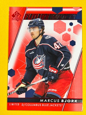 2022-23 SP Authentic Hockey #173 Marcus Bjork Future Wacth Limited Red ...