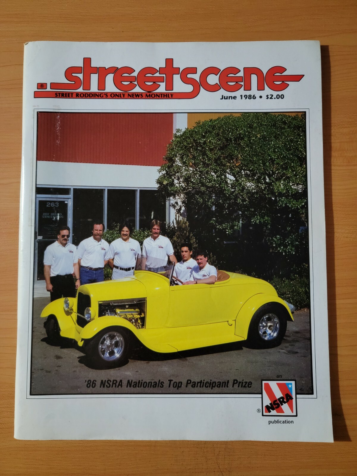 Street Scene Magazine June 1986 ~ VERY FINE VF ~ Street Rodding Hot Rod ...
