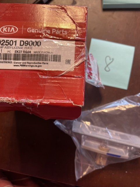 Kia OEM 17-18 Sportage License Plate Light-lamp 92501D9000 for sale ...