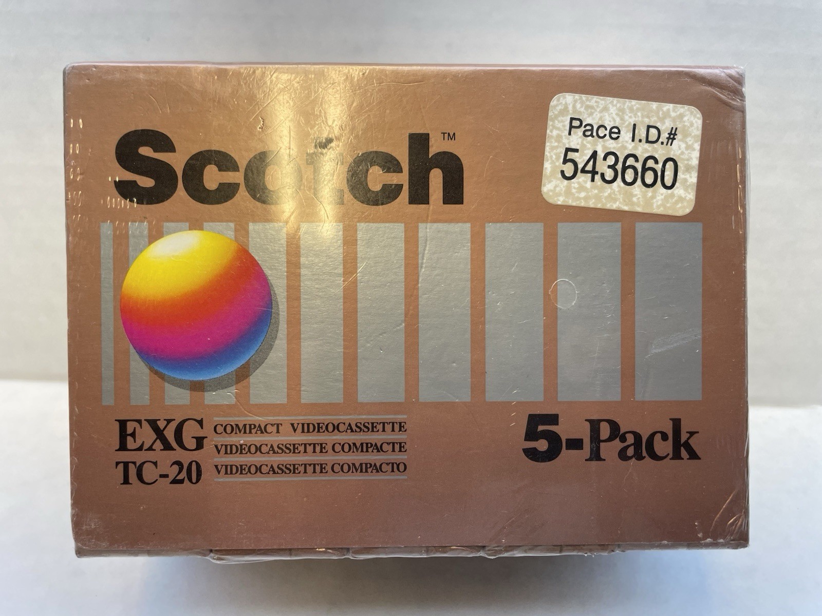 Scotch Compact Video VHS- C Cassette Tapes EXG TC-20 sealed Lot Of 5 | eBay