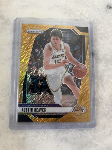 2024-25 Panini NBA Prizm Austin Reeves Gold Shimmer /10 Lakers | eBay