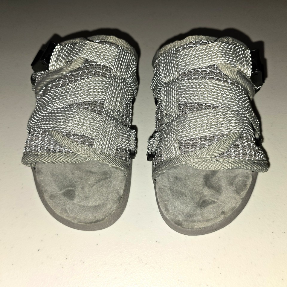 DRACO Slides Mens Shoes Size 10.5, 11, 11.5 Gray Storm Reflective ...