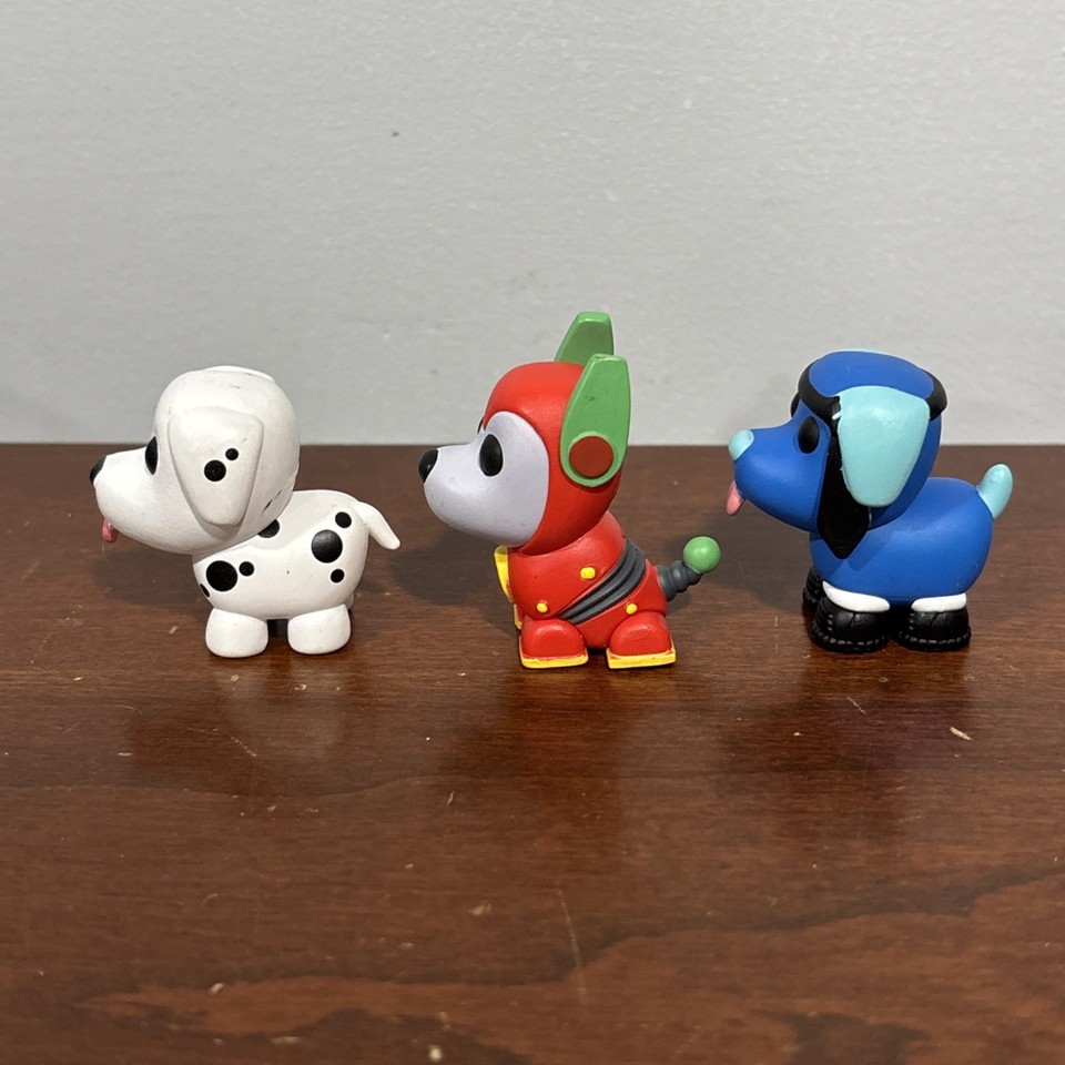 Jazwares Adopt Me Pets Dog Mini Figures Lot Of 6 Used (no codes ...