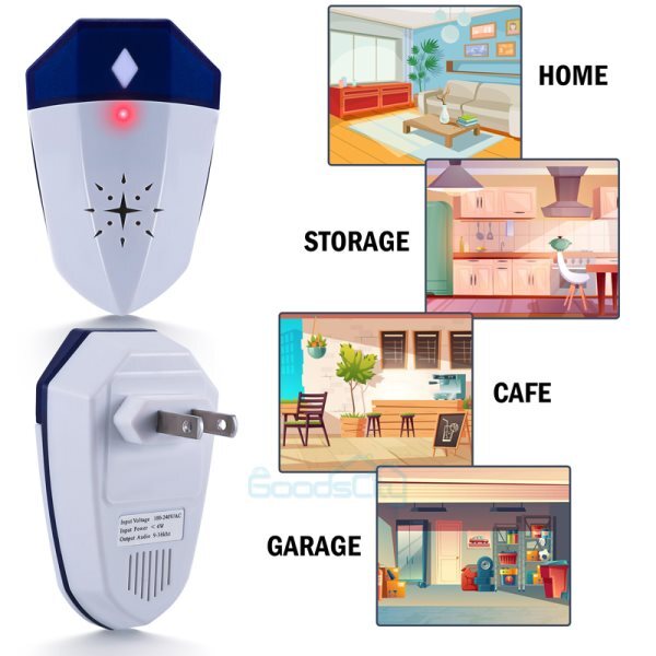 Ultrasonic Mouse Repellent Squirrel Rodent Pest Insect Rat Bug Repeller ...