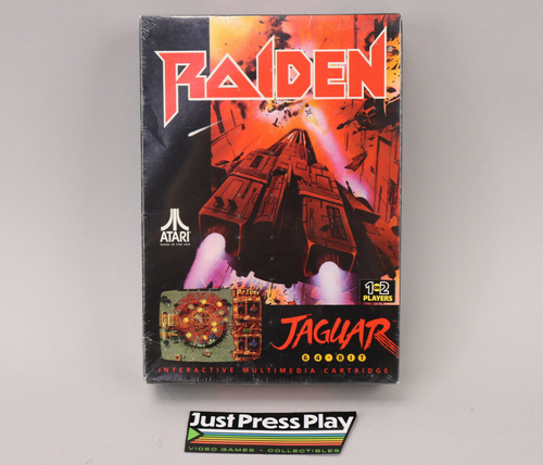 Raiden Atari Jaguar Shoot 'em Up Shooter Game 1993 NOS New Factory Sealed! | eBay