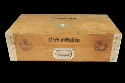 Original Vintage German Military World War Two Verbandkasten First Aid ...