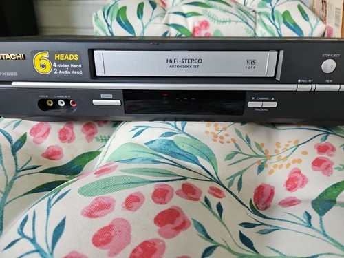 Hitachi VT-FX665A VHS VCR 6-Head Video Cassette Recorder Hi-Fi Stereo ...