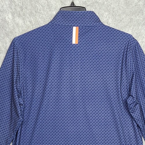 Rhoback Q-Zip Pullover Men S Blue The Humpback Performance Golf ...