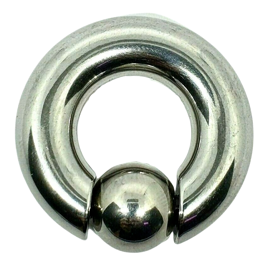 Easy Fit Heavy 38mm BCR CBR Ring 00g (10mm) 14mm Ball Closure PA Prince ...