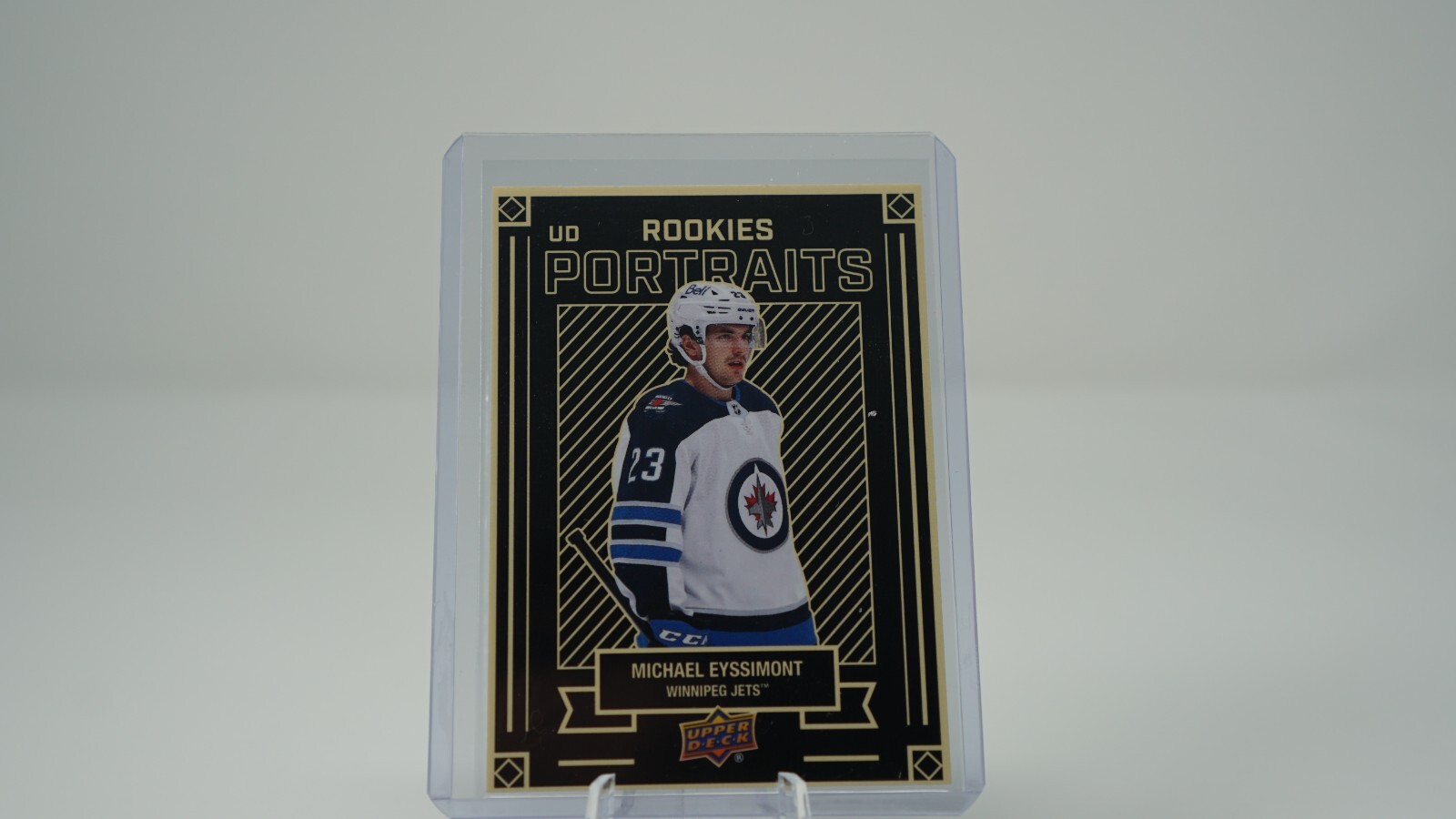 2022-23 Upper Deck Series 2 #P-47 Michael Eyssimont UD Rookies ...