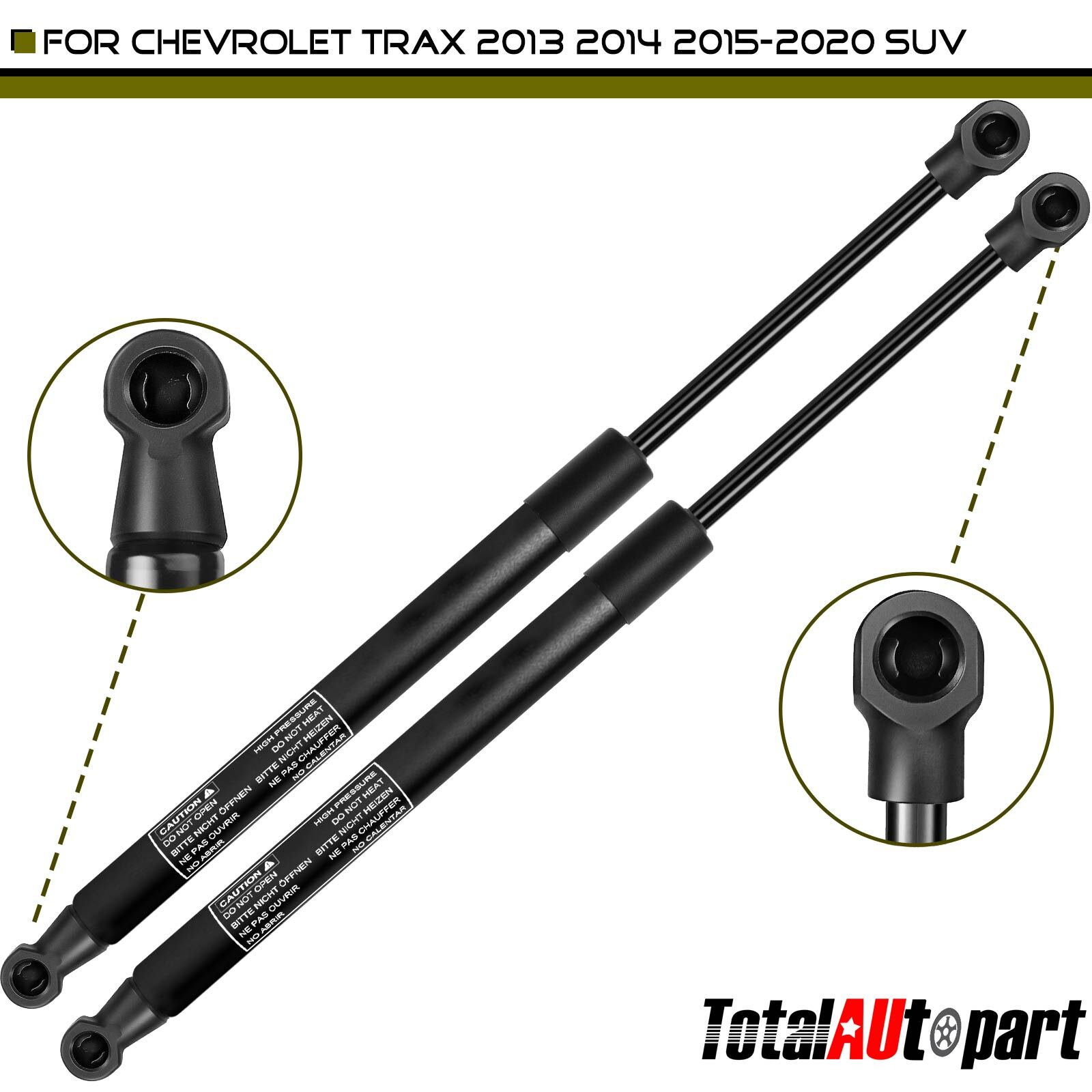 Mew Set of 2 Lift Supports Struts for Chevrolet Trax SUV 2013-2020 Rear ...