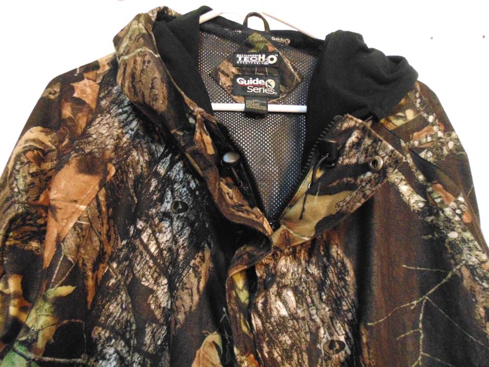 Guide Series Camo Tech H20 Hooded Waterproof Lined Hunting Jacket (2XL ...