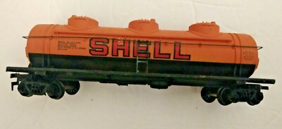 HO Scale Shell Oil 3 dome Tank car | eBay