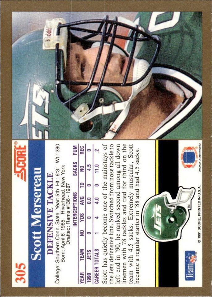 SCOTT MERSEREAU CARD #305 BUY ANY 2 ITEMS FOR 50% OFF B1012R2S7P75 | eBay