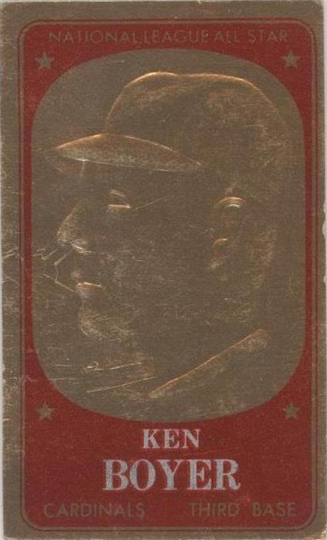 1965 Topps - Embossed #47 Ken Boyer for sale online | eBay