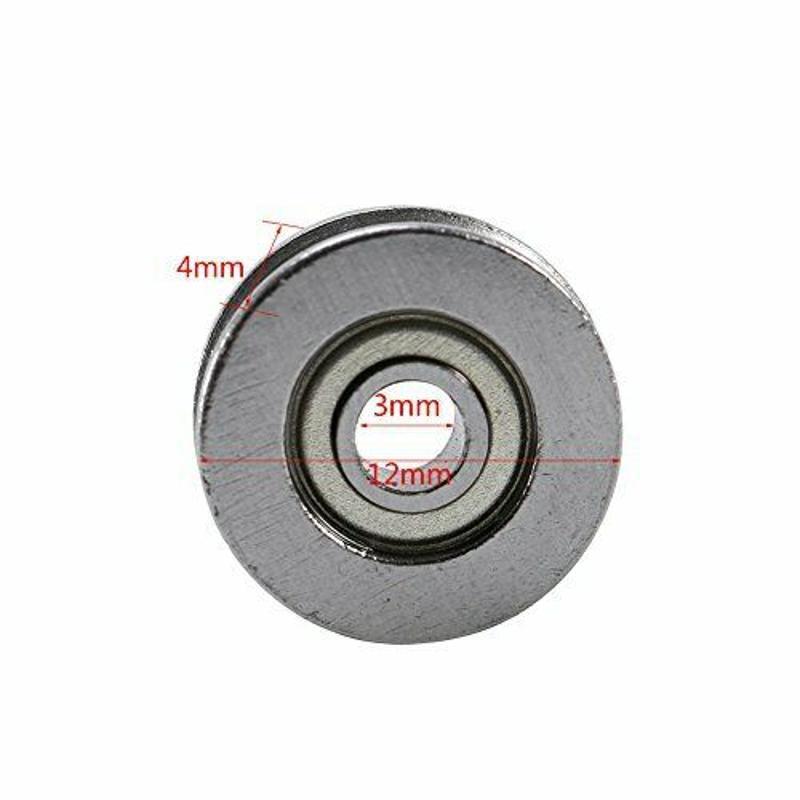 10Pack V623ZZ V Groove Sealed Ball Bearings Vgroove V623VV Carbon Steel ...