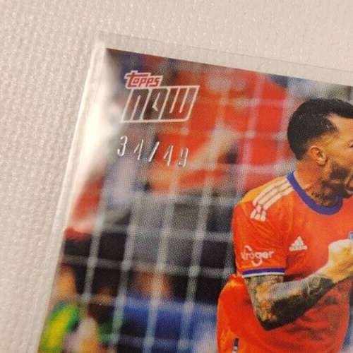 2023 Topps Now MLS Cup Playoffs Lucho Acosta FC Cincinnati #5 Parallel ...