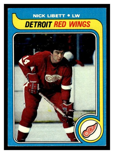 1979 Topps #198 Nick Libett - Detroit Red Wings | eBay