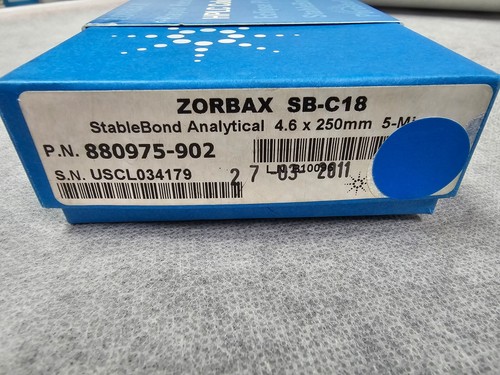 Agilent ZORBAX SB-C18 Column - 880975-902 for sale online | eBay