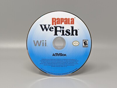 Rapala: We Fish Nintendo Wii, 2009 Disc Only Tested 47875759459| eBay